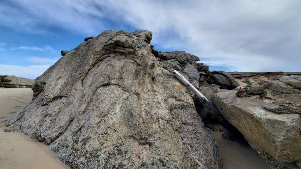 Free Stock Photo of A large rock on the beach | Download Free Images ...