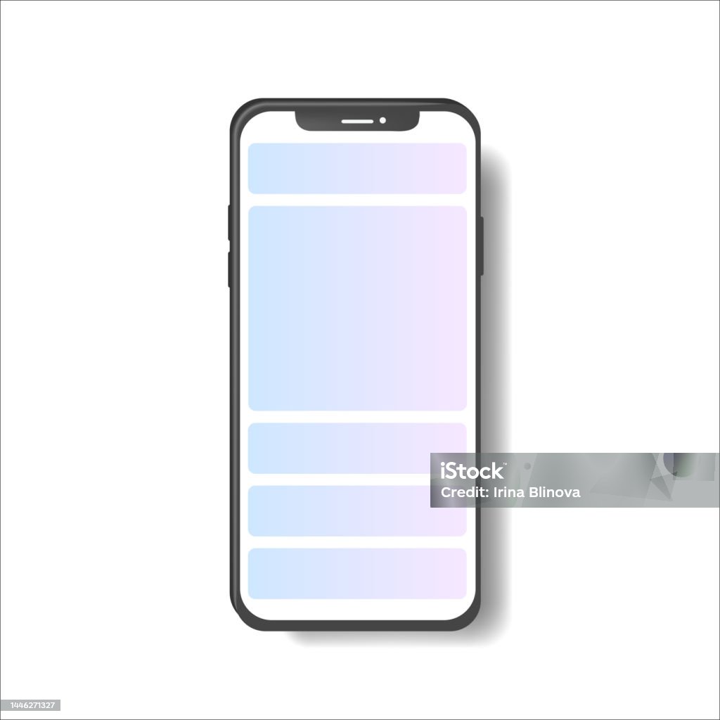 Ilustración de Maqueta Realista De Smartphone Maqueta De Ux De Interfaz ... Ilustración de Maqueta Realista De Smartphone Maqueta De Ux De Interfaz ...
