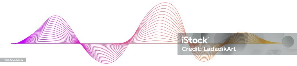 Audio Signal Volume Wave Color Gradient Sound Shape Stock Illustration ... Audio Signal Volume Wave Color Gradient Sound Shape Stock Illustration ...