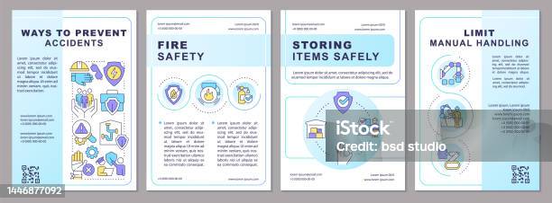Ways To Avoid Accidents Brochure Template Stock Illustration - Download ... Ways To Avoid Accidents Brochure Template Stock Illustration - Download ...
