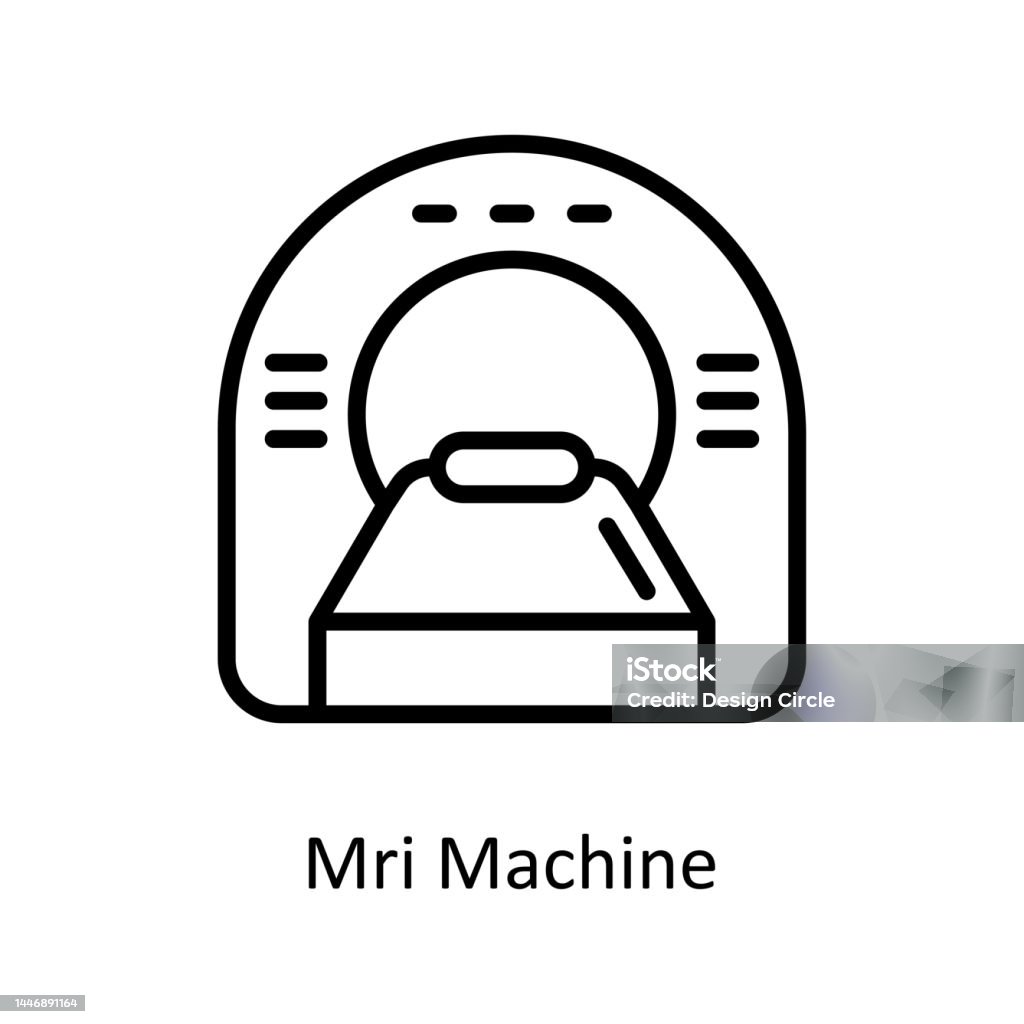 Ilustrasi Desain Ikon Garis Besar Vektor Mesin Mri Simbol Medis Pada ... Ilustrasi Desain Ikon Garis Besar Vektor Mesin Mri Simbol Medis Pada ...