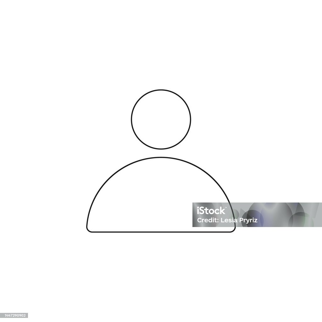 Icon User Icon User Profile To Indicate A Users Account Or Cabinet As