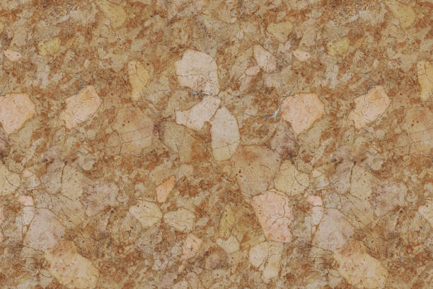 Free picture: Yellowish brown marble stone texture close-up