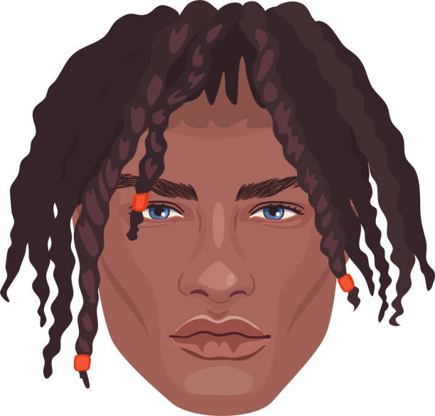 40 Clip Art Of A Black Guys With Dreads Stock Illustrations Royalty