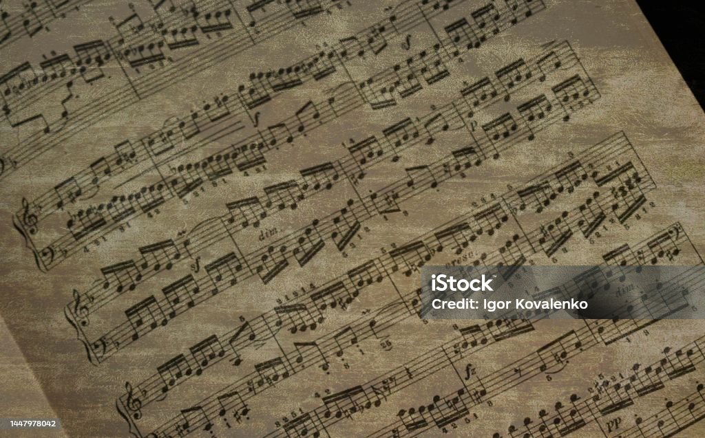 Piano Sheet Music Fragment Classical Music Stock Photo - Download Image ... Piano Sheet Music Fragment Classical Music Stock Photo - Download Image ...