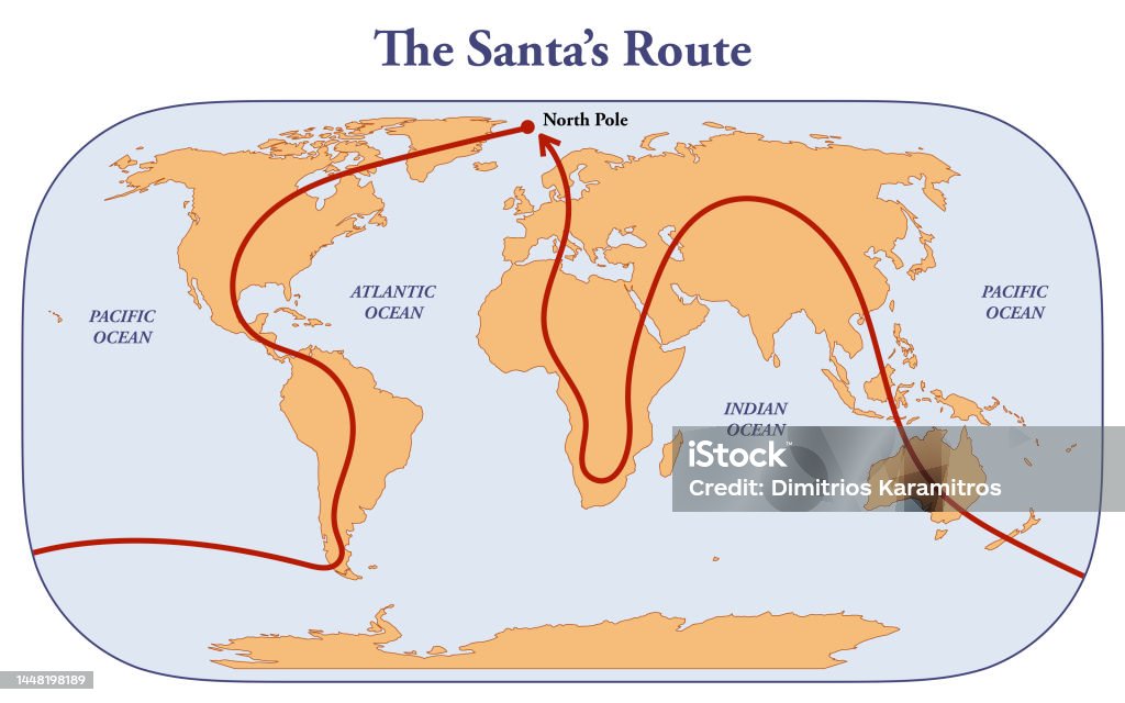 Santa Route 2025 - Libbi Caitlin Santa Route 2025 - Libbi Caitlin