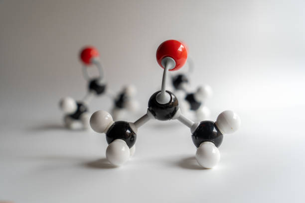 Molecular Structure Model And Chemical Formula Of Acetone 47 Off