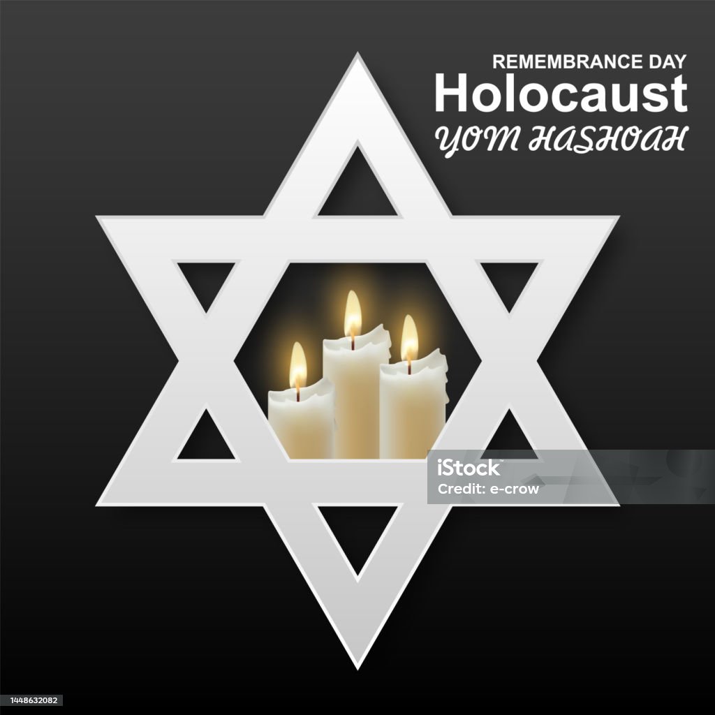Yom Hashoah Holocaust Remembrance Day Stock Illustration - Download ... Yom Hashoah Holocaust Remembrance Day Stock Illustration - Download ...