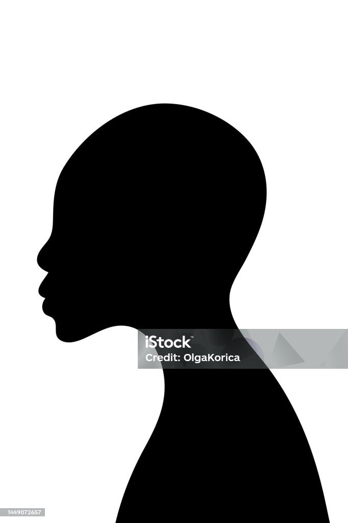 African Woman Profile Black Silhouette On White Female Portrait Stock ... African Woman Profile Black Silhouette On White Female Portrait Stock ...