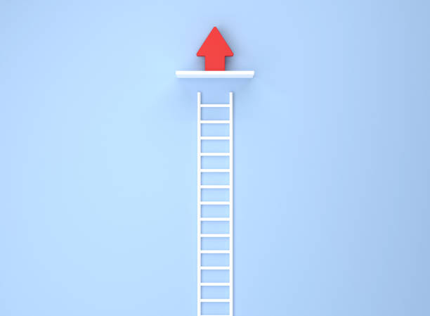 Free Stock Photo of Ladders Up Shows Improvement Mission And Progress ...