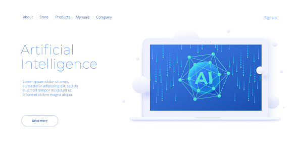Kecerdasan Buatan Atau Konsep Neural Network Dalam Ilustrasi Vektor ... Kecerdasan Buatan Atau Konsep Neural Network Dalam Ilustrasi Vektor ...