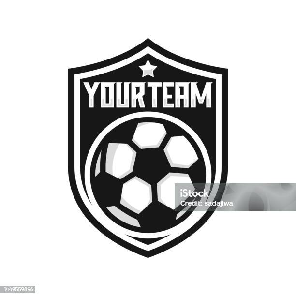 Logo De Léquipe De Football Logo Design Illustration Vectorielle