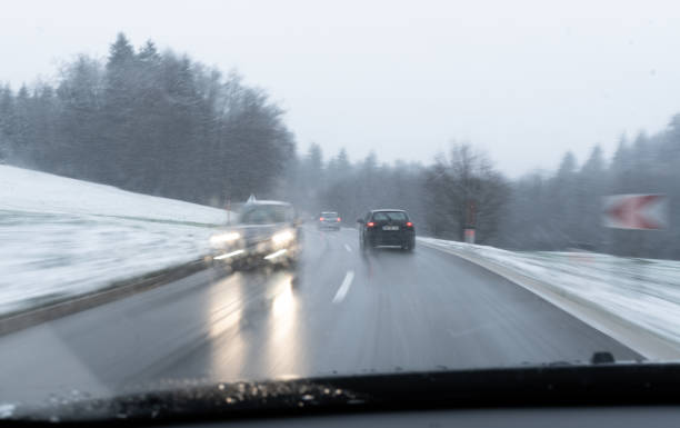 Free picture: bad weather, cloudy, countryside, road, asphalt ...