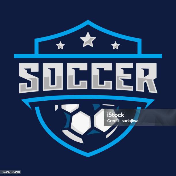 Logo De Léquipe De Football Logo Design Illustration Vectorielle