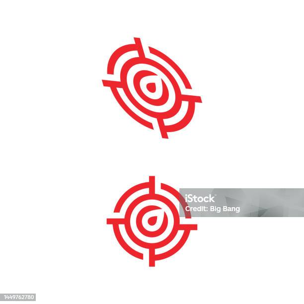 Direction De La Flèche Du Logo Cible Cercle Cible Illustration ... Direction De La Flèche Du Logo Cible Cercle Cible Illustration ...