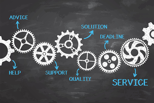 Success Concepts On Blackboard Background Stock Illustration Download