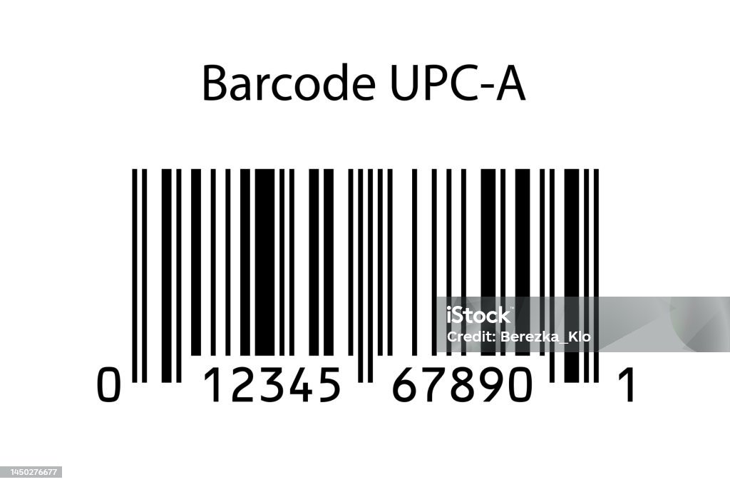 Upca Barcode Isolated On White Background Vector Stock Illustration Download Image Now Bar