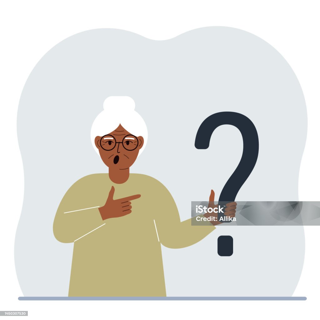 Une Femme Tient Un Symbole De Point Dinterrogation Posez Des Questions