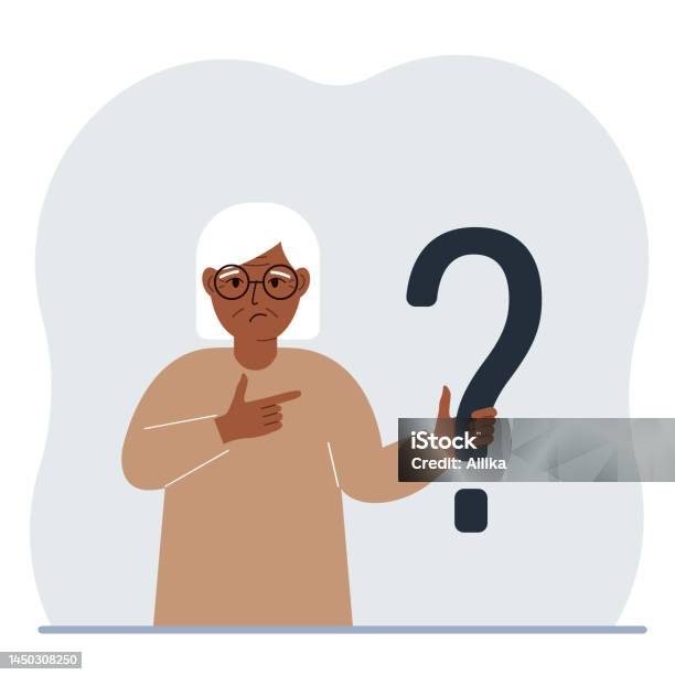 Une Femme Tient Un Symbole De Point Dinterrogation Posez Des Questions