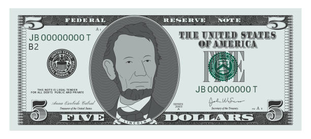 Five Dollar Bill Clip Art