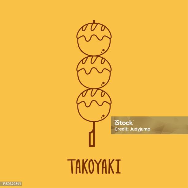 Takoyaki Logo Design Takoyaki Symbol Vector Takoyaki Is Japanese Food