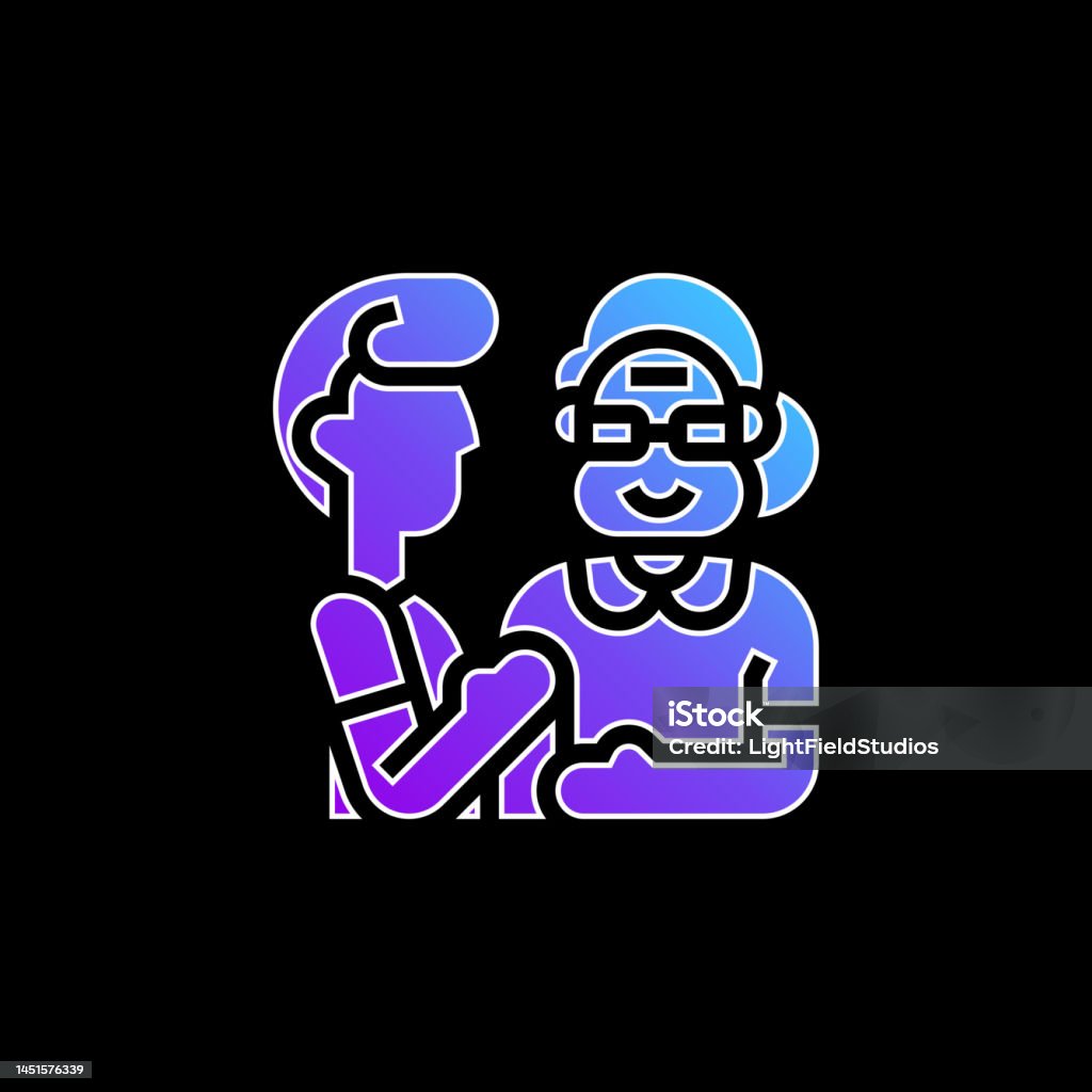 Beneficiary Blue Gradient Vector Icon Stock Illustration - Download ... Beneficiary Blue Gradient Vector Icon Stock Illustration - Download ...
