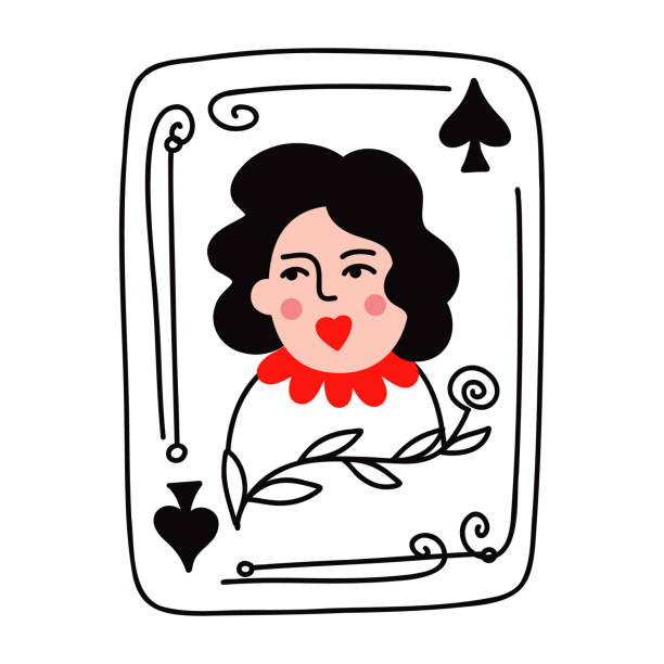 80 Reine De Pique Illustrations Stock Illustrations Graphiques