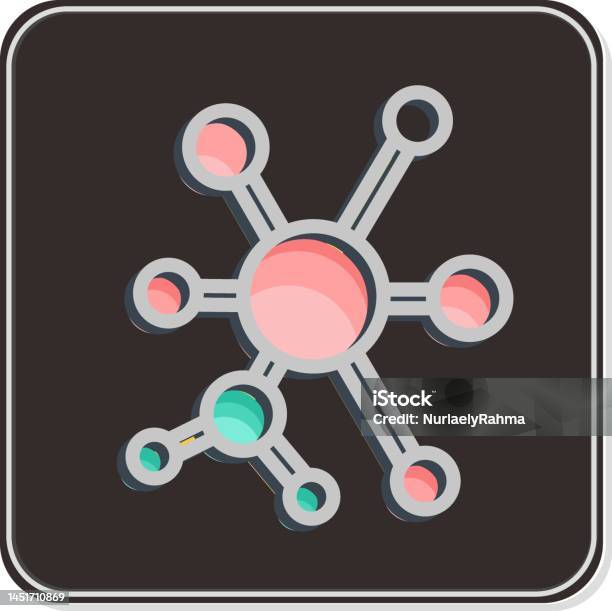 Icône Qlearning Lié Au Symbole Machine Learning Style Brillant