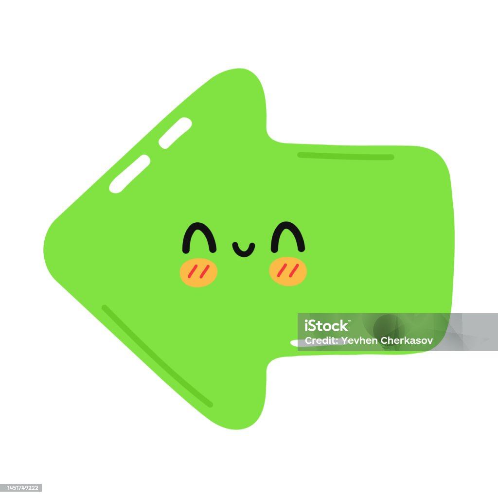 Ikon Panah Hijau Lucu Yang Lucu Vektor Gambar Kartun Kawaii Gambar ... Ikon Panah Hijau Lucu Yang Lucu Vektor Gambar Kartun Kawaii Gambar ...