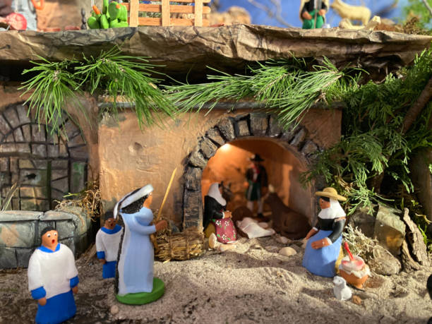 Free Stock Photo of Nativity scene with figurines and stable | Download ...