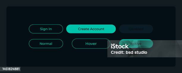 Creating Account Ui Elements Kit Stock Illustration - Download Image ... Creating Account Ui Elements Kit Stock Illustration - Download Image ...