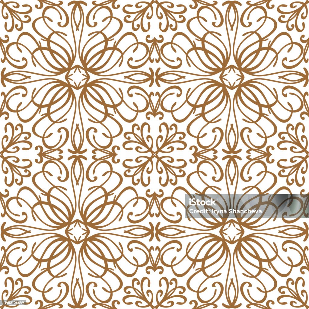 Line Seamless Pattern Isolated Doodle Hand Drawn Art Sketch Vector