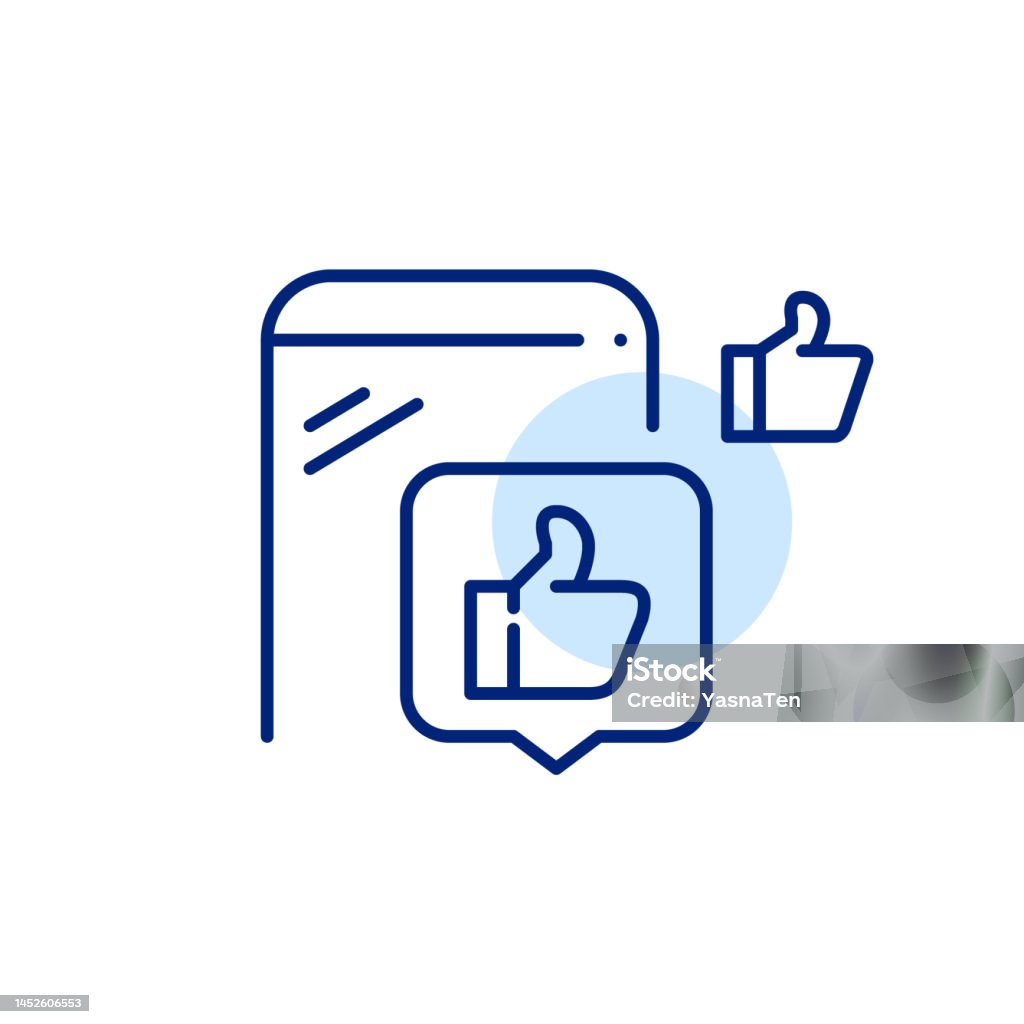Smartphone Mit Daumen Hoch Benachrichtigung Social Media Wie Symbol ... Smartphone Mit Daumen Hoch Benachrichtigung Social Media Wie Symbol ...