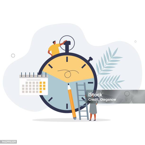 Efficacité Avec Gestion Productive Du Temps De Processus Travail