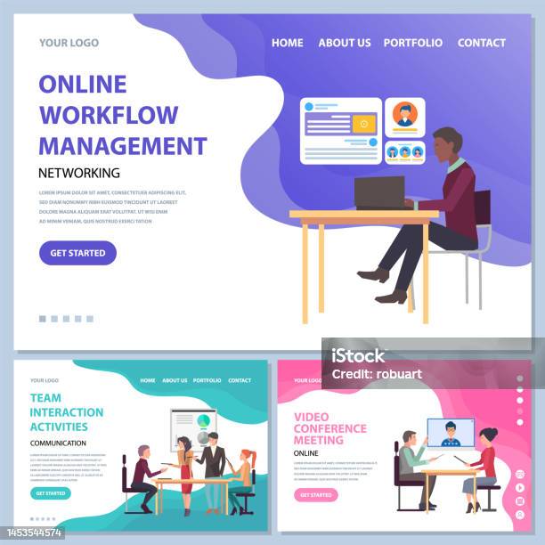 Team Interaction Activity Online Workflow Management Video Conference ... Team Interaction Activity Online Workflow Management Video Conference ...