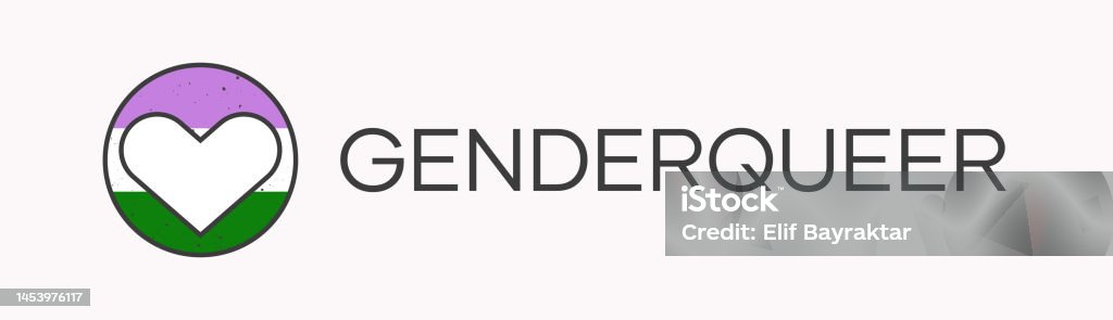 Genderqueer Pride Lgbtq Flag Pride Month Stock Illustration Download