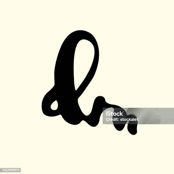 Logo Monogramme Dm Lettre Minuscule D Lettre M Caractères De Signature