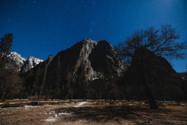 El Capitan Night Wallpaper El Capitan Yosemite Stock Photos, Royalty