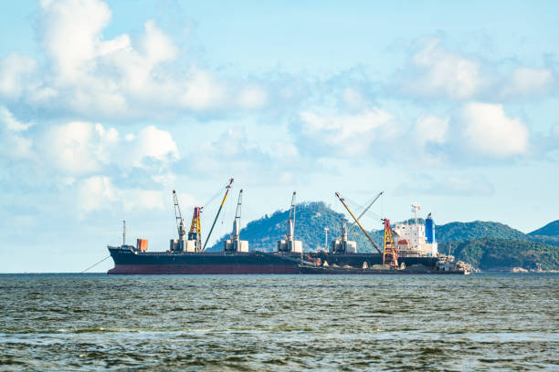 Free picture: barge, cargo ship, shipment, heavy, river, water ...