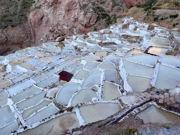 Free picture: salt, mine, mountains, Peru, valley, landscape, industry ...