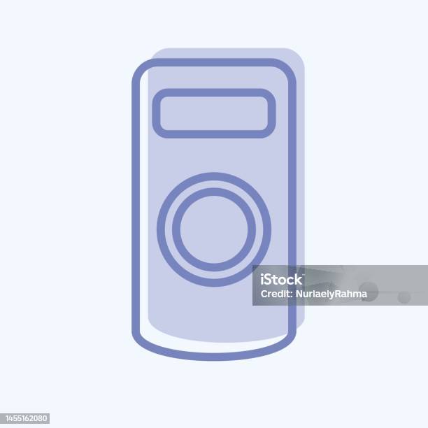 Ikon Kamera Remote Control Terkait Dengan Simbol Fotografi Gaya Dua