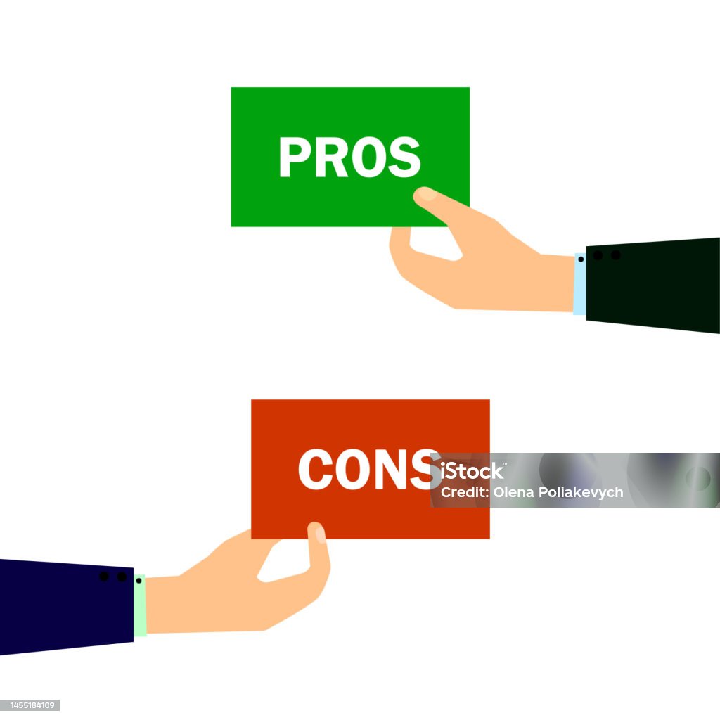 Pros Cons In Flat Style Check Mark Icon Vector Illustration Stock ... Pros Cons In Flat Style Check Mark Icon Vector Illustration Stock ...