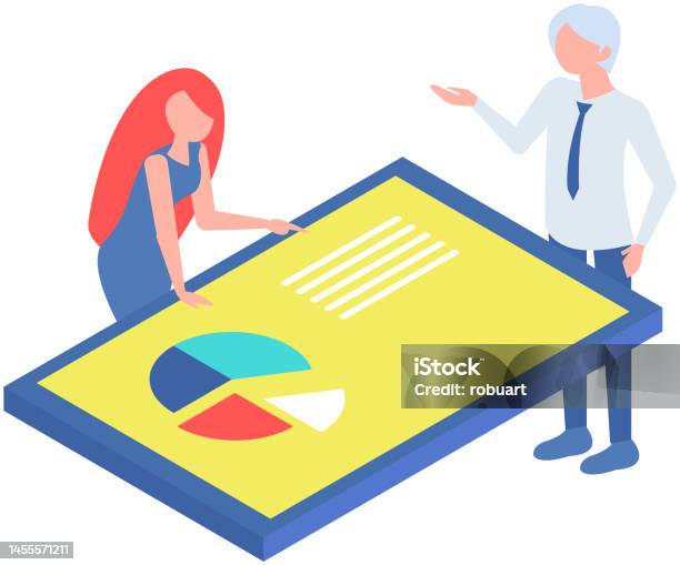 Perempuan Menganalisis Laporan Digital Dengan Statistik Indikator