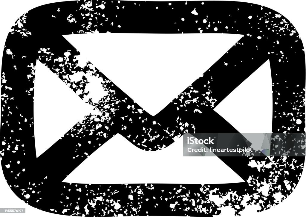 Symbole De Licône De Lettre Denveloppe Vecteurs Libres De Droits Et
