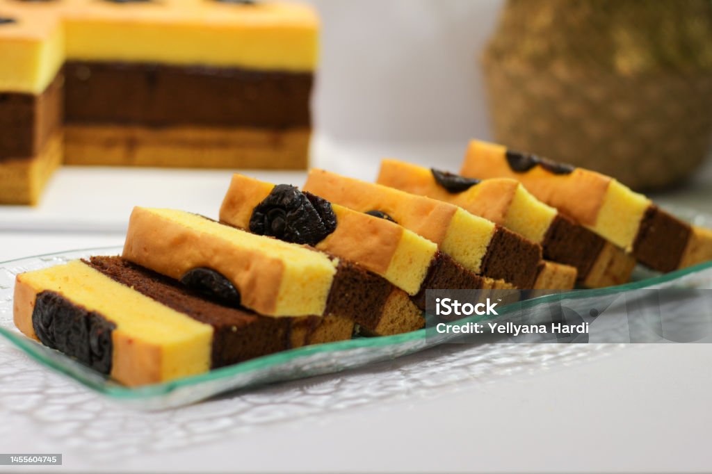 Spiku Or Kue Lapis Surabaya Several Slices Of Surabaya Layer Cake ... Spiku Or Kue Lapis Surabaya Several Slices Of Surabaya Layer Cake ...