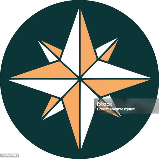 Image De Style De Tatouage Emblématique Dune Star Vecteurs Libres De