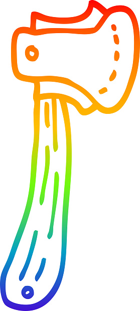 Gambar Garis Gradien Pelangi Dari Kapak Panjang Kartun Ilustrasi Stok ... Gambar Garis Gradien Pelangi Dari Kapak Panjang Kartun Ilustrasi Stok ...