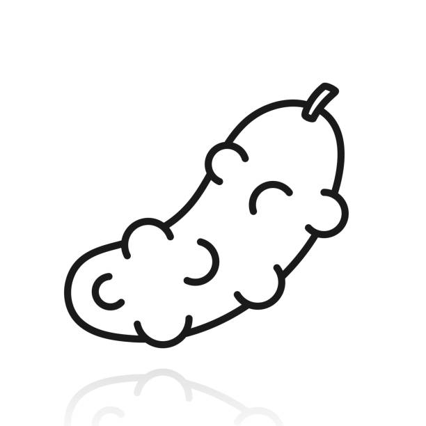 Pickle Clip Art Black And White