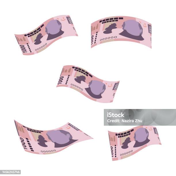 Peso Mexicain Illustration Vectorielle Billets De Banque À Paquets