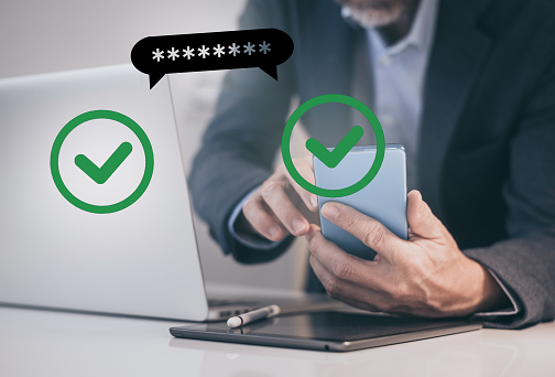 Two Factor Authentication Ensure Protection Identification Concept